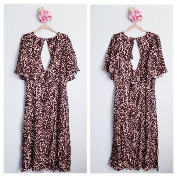REVOLVE | Dresses | Revolve X Arrive Zelda Leopard Print Dress | Poshmark